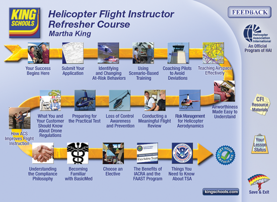 Helicopter Flight Instructor Refresher Course (FIRC) | King Schools